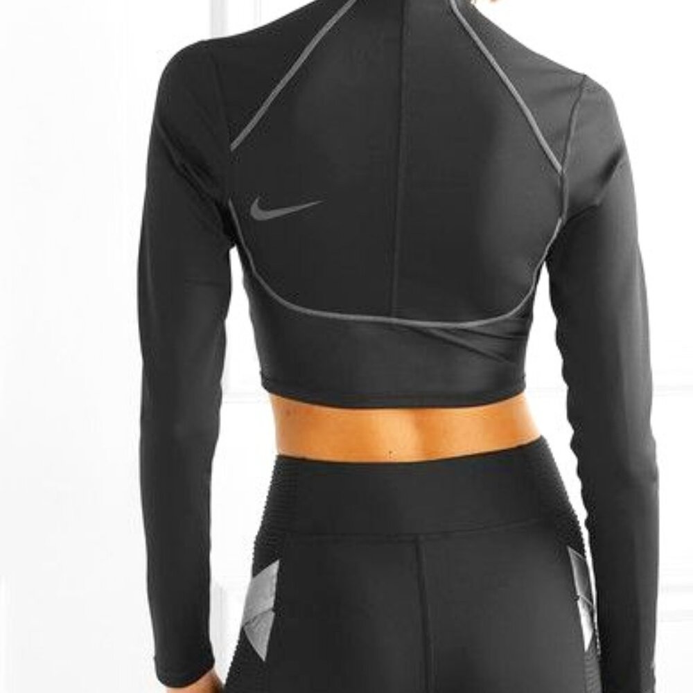 Nike Crop Top Women L Black Tech Pack City Ready Trai… - Gem